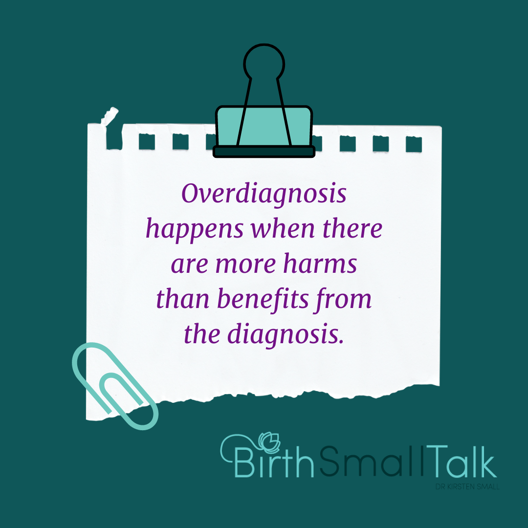 Overdiagnosis and CTG monitoring – Birth Small Talk