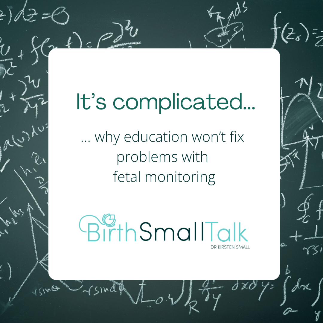 It’s complicated… – Birth Small Talk